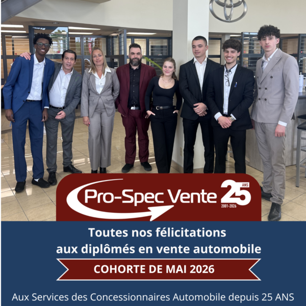 Formation pour devenir conseiller en vente automobile